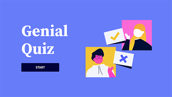 Template di quiz interattivi | Genially